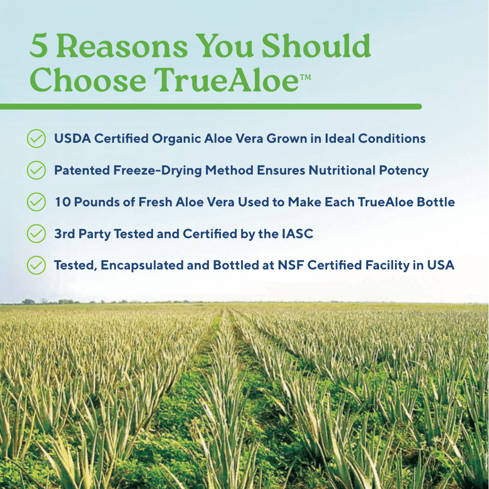 TrueAloe Organic Aloe Vera Supplement | NatureCity®