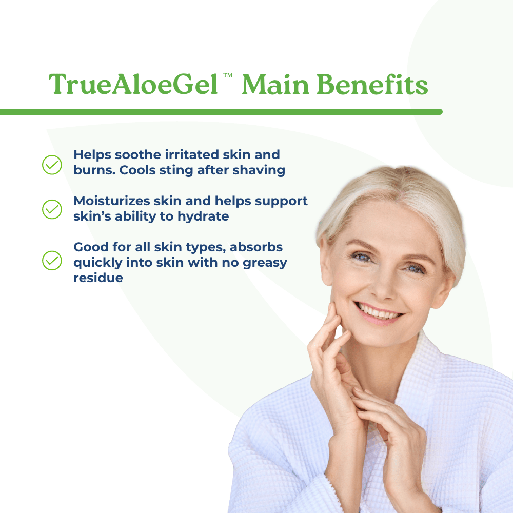 TrueAloeGel Freeze Dried Aloe Vera Topical Gel | NatureCity®