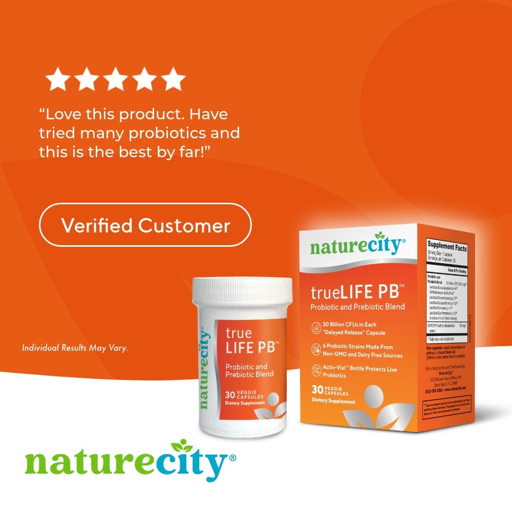 TrueLife PB Probiotic & Prebiotic Blend | NatureCity®